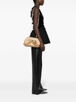 THEMOIRE Ruched Clutch - Gold