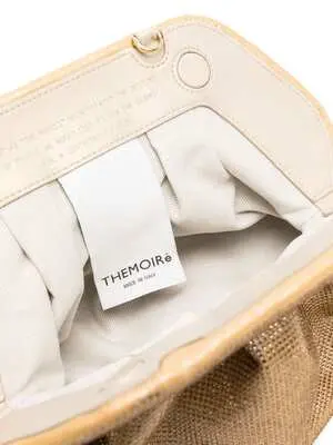 THEMOIRE Ruched Clutch - Gold