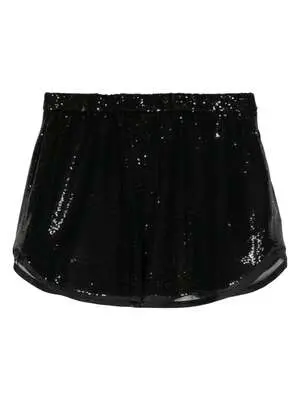 JUUN.J Sequin Mini Shorts