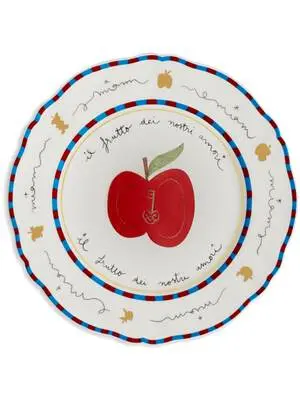 BITOSSI HOME Small Apple Porcelain Plate