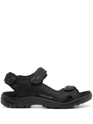 Ecco Offroad Panelled Sandals - Black