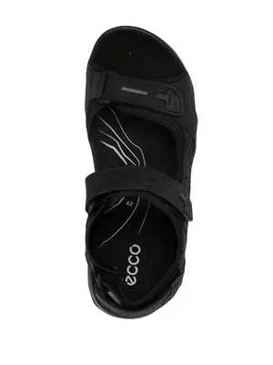 Ecco Offroad Panelled Sandals - Black