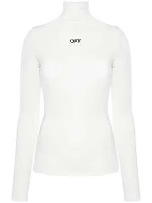 Off-White Logo-print Second-skin Top
