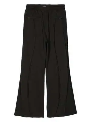 C2H4 Cotton Wide-leg Track Pants