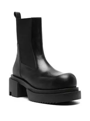 Rick Owens Beatle Bogun 60mm Leather Boots