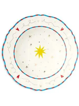 BITOSSI HOME Star Porcelain Deep Plate