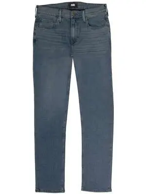 Paige Mid-rise Straight-leg Jeans - Blue