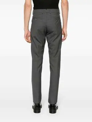 Ami Tailored Virgin Wool Trousers - Grey
