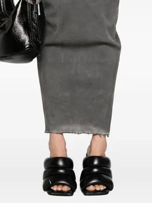 Rick Owens Dirt Pillar Maxi Pencil Skirt