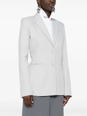 Off-White Single-breasted Blazer - Grey