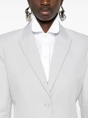 Off-White Single-breasted Blazer - Grey