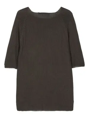 FORME D'EXPRESSION Short-sleeve Knitted Jumper