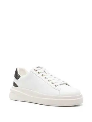 Guess Elbina Leather Sneakers - White