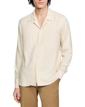 Sandro Floaty Shirt Ecru
