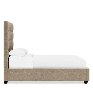 BERNHARDT Avery King Bed With 66 Headboard - Tan/b-