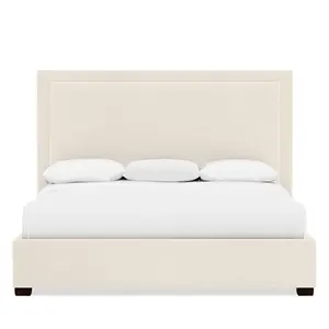 BERNHARDT Morgan Queen Bed With 64 Headboard - Cream/-