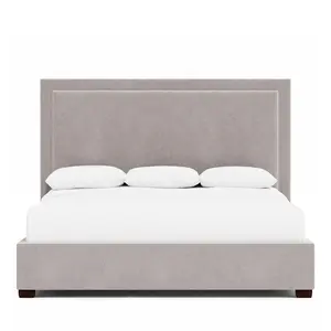 BERNHARDT Morgan King Bed With 64 Headboard - Gray/b-