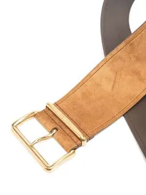 Miu Miu Buckled Suede Belt