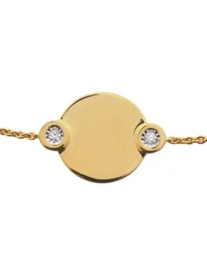 Monica Vinader Engravable Chain Bracelet