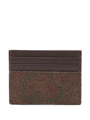 Etro Pegaso-embroidered Cardholder