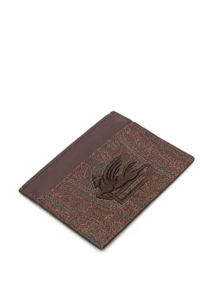Etro Pegaso-embroidered Cardholder
