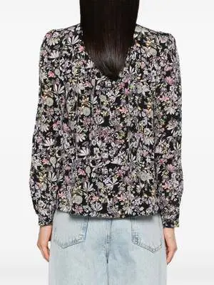 Zadig&Voltaire Tchin Kaya Floral-print Blouse