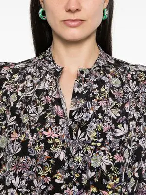 Zadig&Voltaire Tchin Kaya Floral-print Blouse