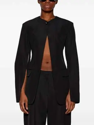 Alexander Wang Collarless Slit Jacket