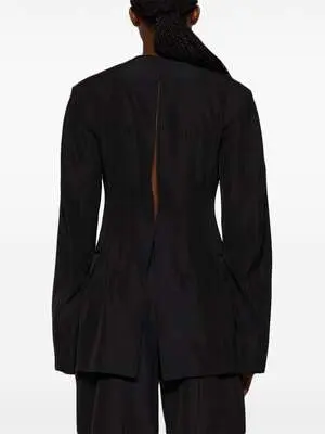 Alexander Wang Collarless Slit Jacket