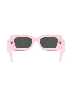 Versace Medusa Plaque Rectangular Sunglasses