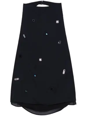 3.1 Phillip Lim Crystal-embellished Halterneck Top