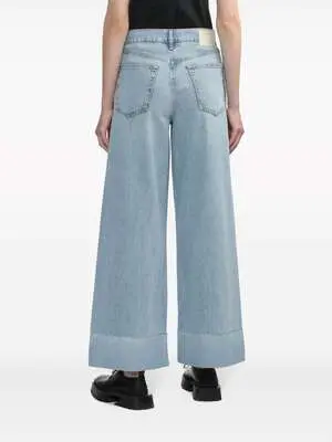 Rag & Bone Sofie High-rise Wide-leg Jeans - Blue