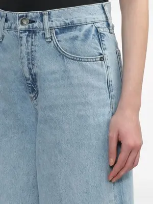 Rag & Bone Sofie High-rise Wide-leg Jeans - Blue