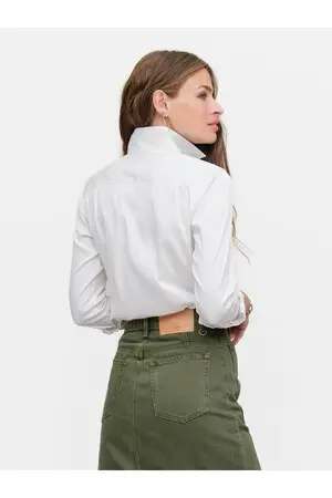 SARAH ALEXANDRA Signature Stretch Twill Shirt