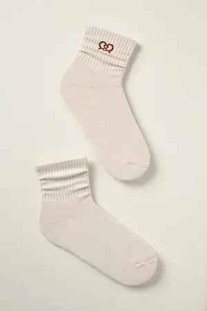 DAILY PRACTICE BY ANTHROPOLOGIE Daily Practice By Anthropologie Athletic Icon Socks Pretzel