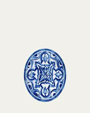 DOLCE & GABBANA CASA Blu Mediterraneo Stella Set 2 Dinner Plates