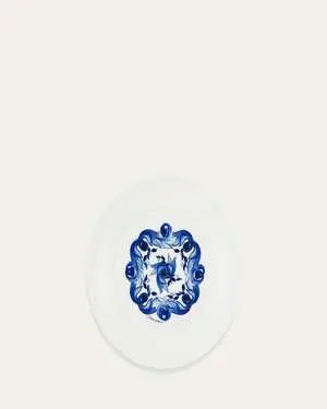 DOLCE & GABBANA CASA Blu Mediterraneo Stella Set 2 Dinner Plates