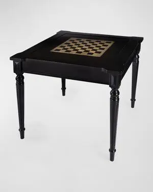 Butler Specialty Co Vincent Game Table - Black Licorice