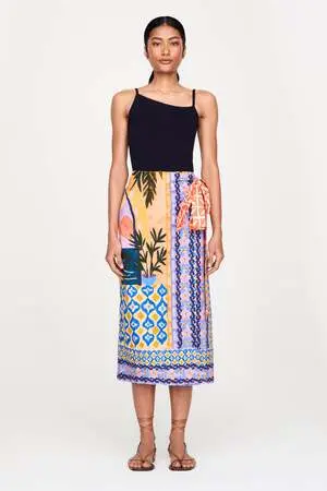 MARIE OLIVER Luna Printed Skirt