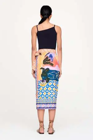 MARIE OLIVER Luna Printed Skirt