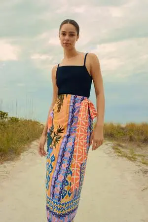 MARIE OLIVER Luna Printed Skirt