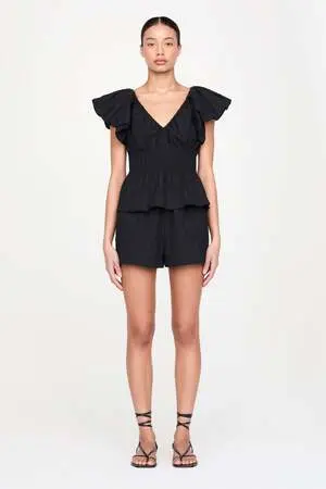 MARIE OLIVER Cori Short - Black