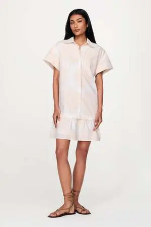 MARIE OLIVER Camp Mini Shirt Dress