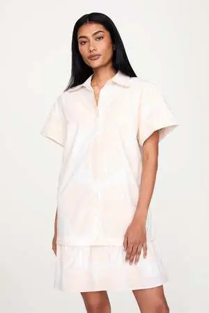 MARIE OLIVER Camp Mini Shirt Dress