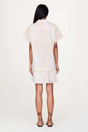 MARIE OLIVER Camp Mini Shirt Dress