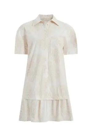 MARIE OLIVER Camp Mini Shirt Dress