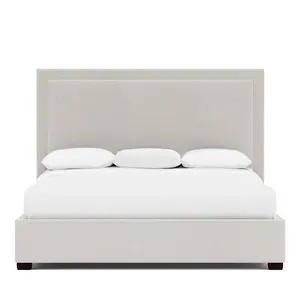 BERNHARDT Morgan California King Bed With 64 Headboard - White/cream/b-