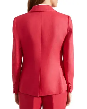 HOBBS LONDON Mirabel Linen Single Breasted Jacket