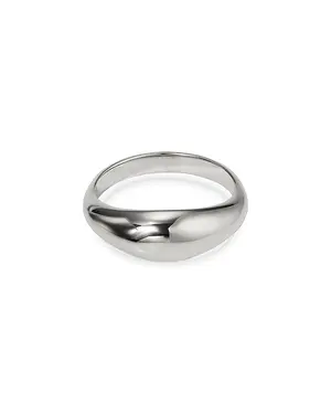 Nadri Sunlight Domed Ring Silver