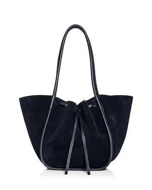 Proenza Schouler Large Ruched Tote - Deep Navy